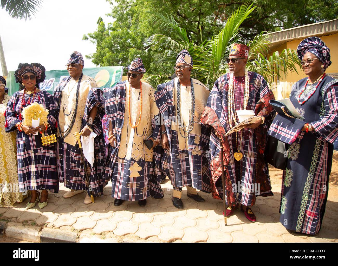 Sons and Daughters of Oyo Kingdom during the Coronation Ceremony of His ...