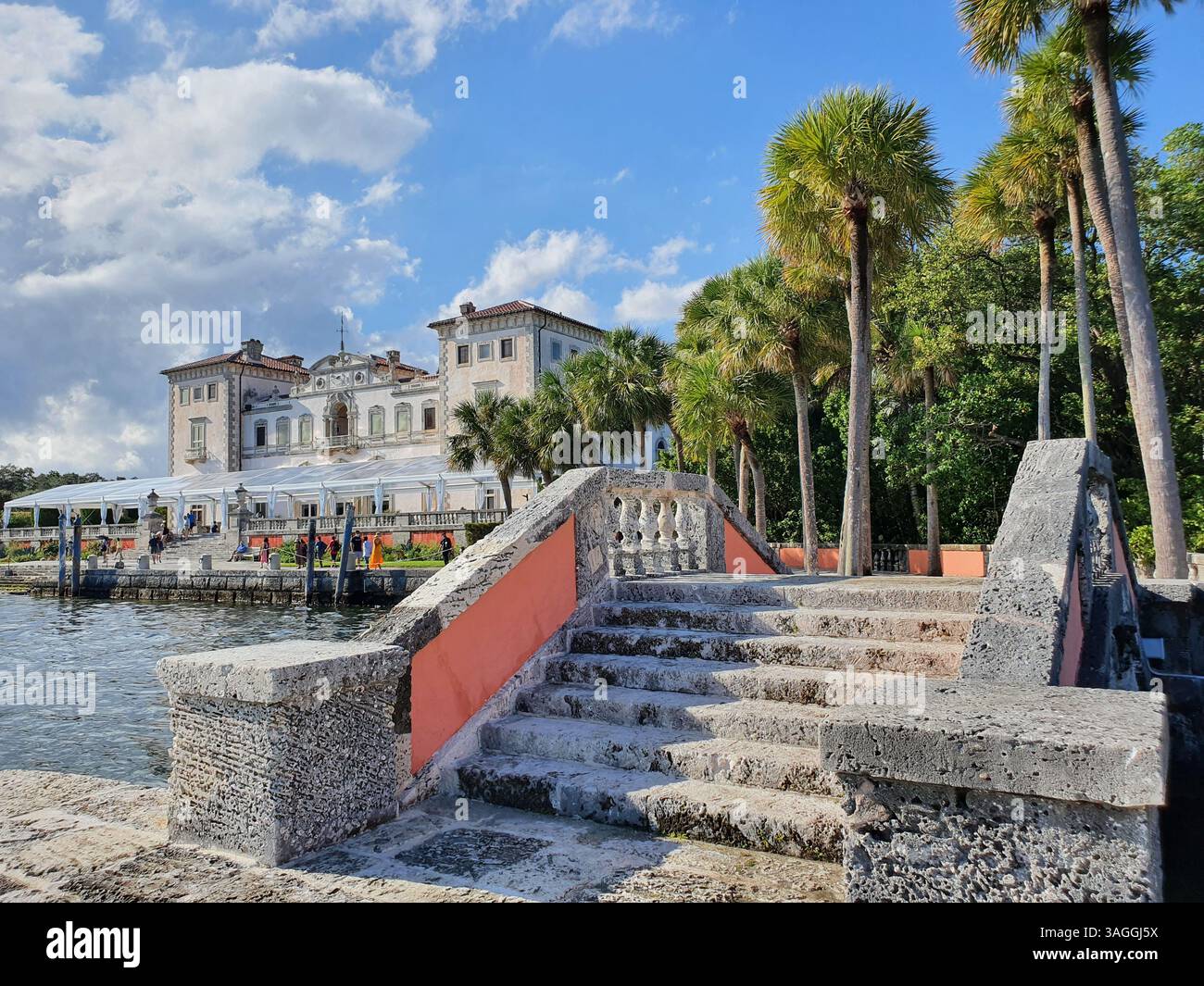 Vizcaya Museum and Gardens is a landmark historic 20th-century mansion ...