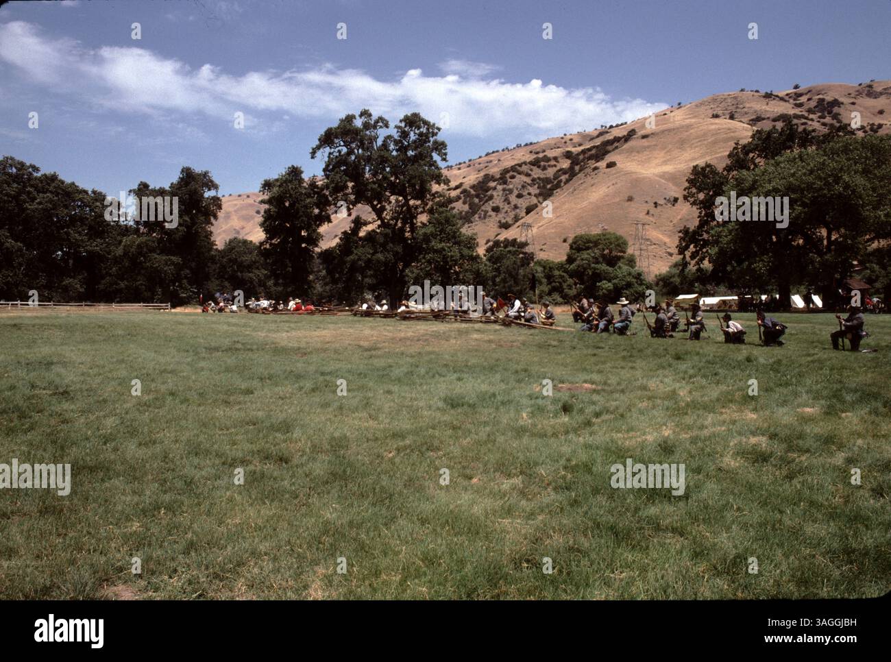 Lebec, California. U.S.A. May 1984. Fort Tejon State Historic Park U.S ...