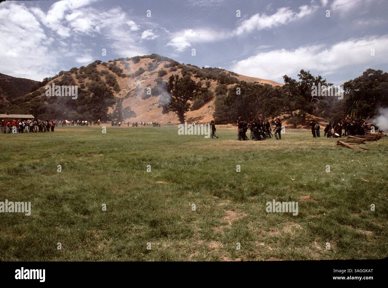 Lebec, California. U.S.A. May 1984. Fort Tejon State Historic Park U.S ...