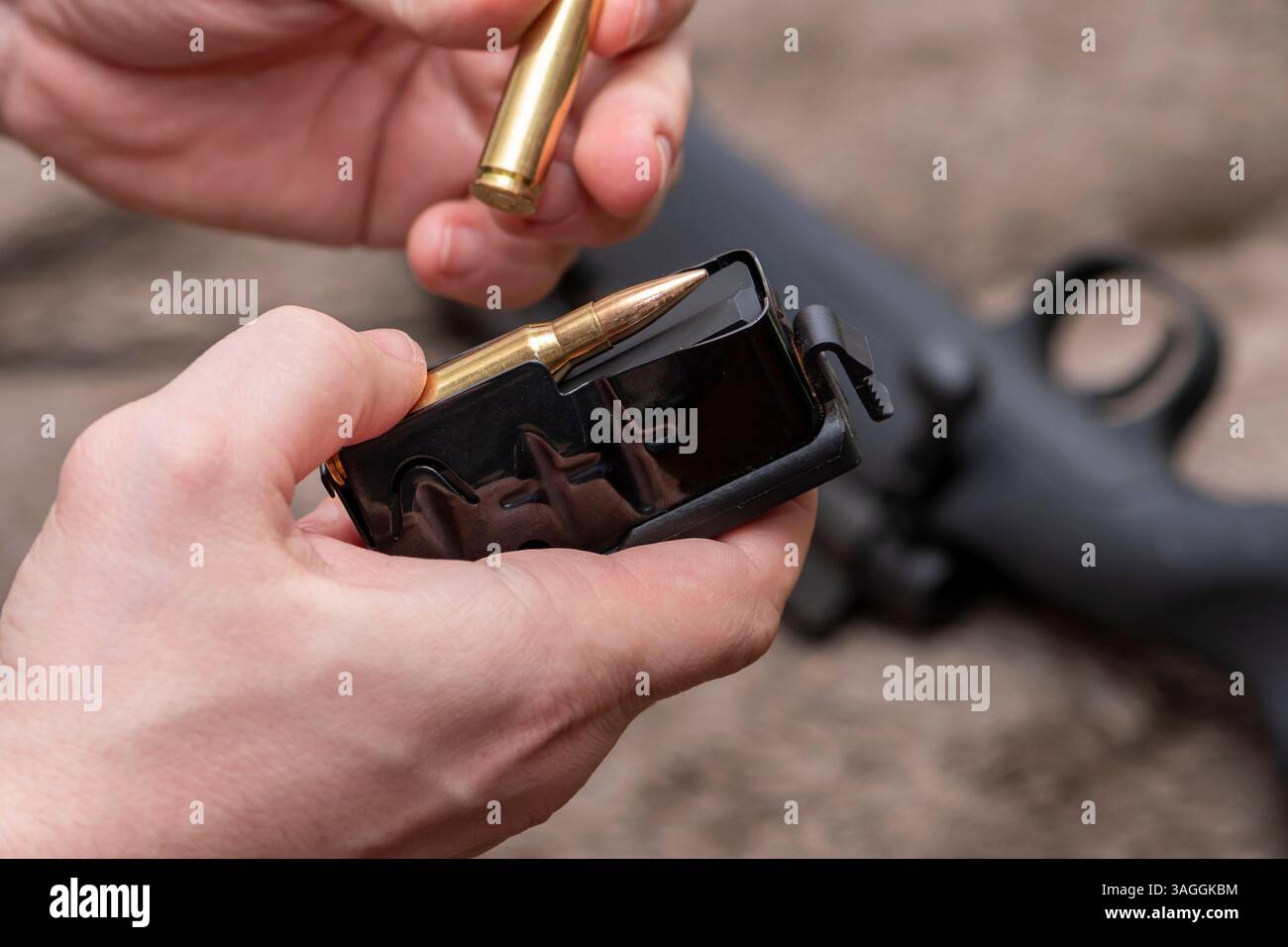 Rifle magazine hi-res stock photography and images - Alamy