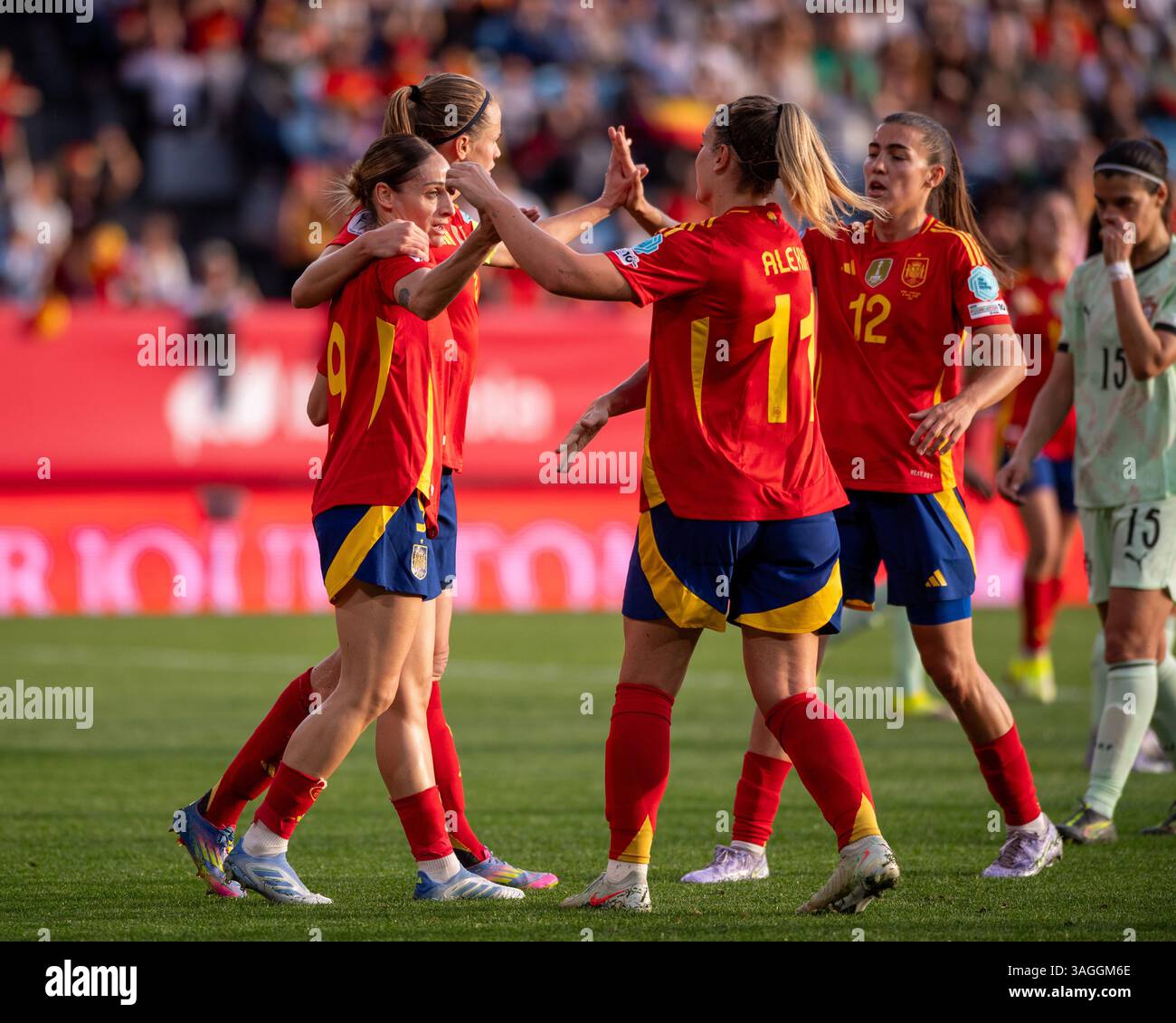 Vigo, Guimaraes, Spain. 8th Apr, 2025. ESTHER GONZALEZ from Spain(W ...
