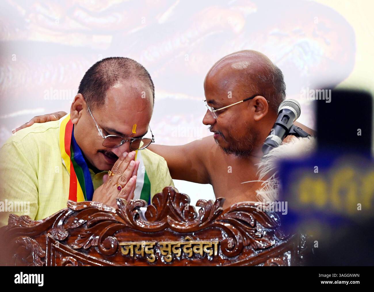 NEW DELHI, INDIA - APRIL 8: Delhi BJP President Virendra Sachdeva ...