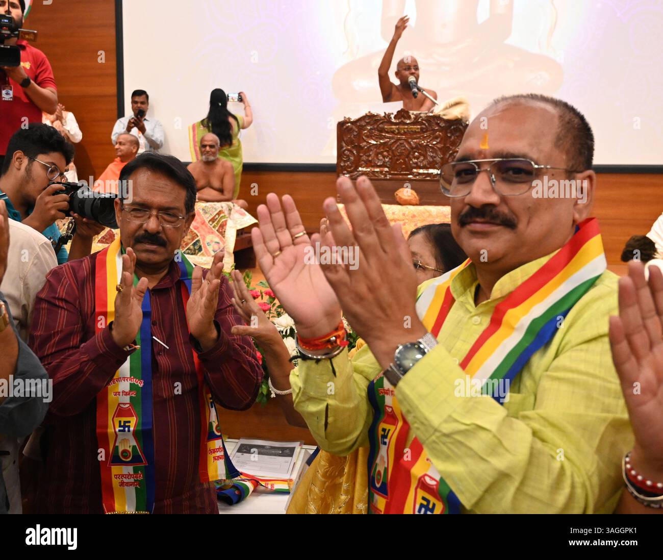 New Delhi, India. 08th Apr, 2025. NEW DELHI, INDIA - APRIL 8: Delhi BJP ...