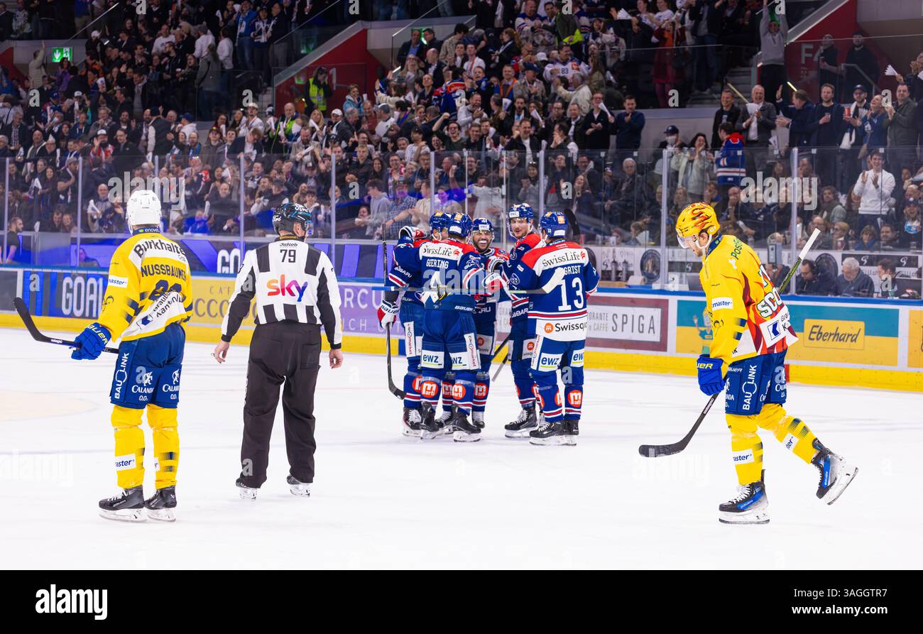 Zurich, Switzerland, 8th Apr 2025: 31st minute of the game #10 Sven ...