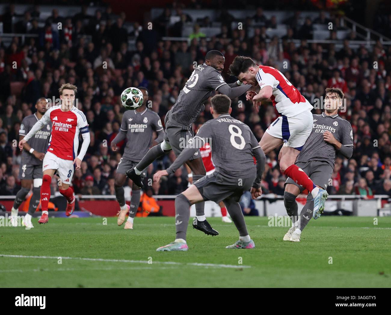 Declan rice real madrid goal hi-res stock photography and images - Alamy