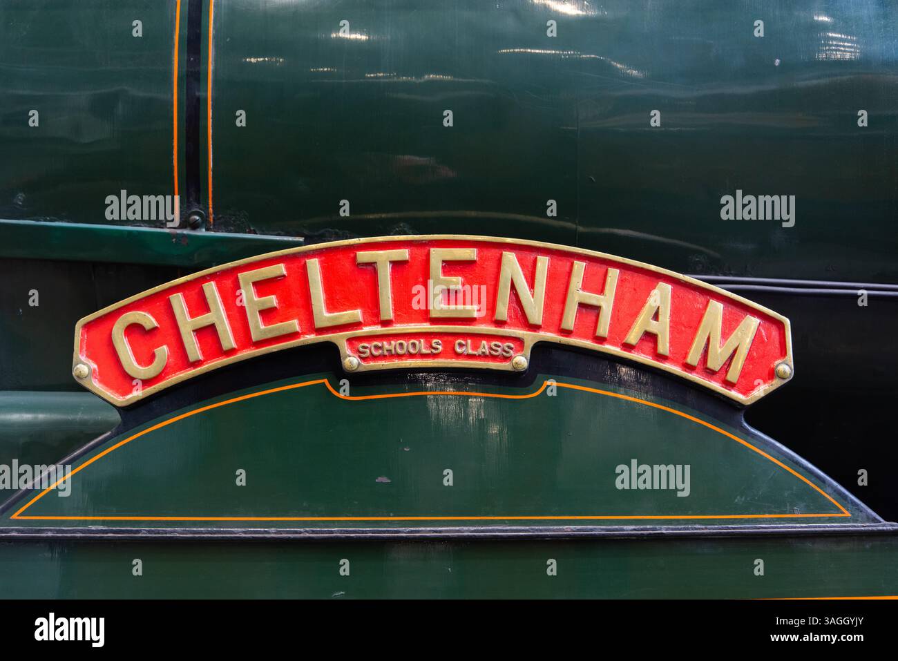 Nameplate on the Southern Railway, Schools class 4-4-0 No 925 ...