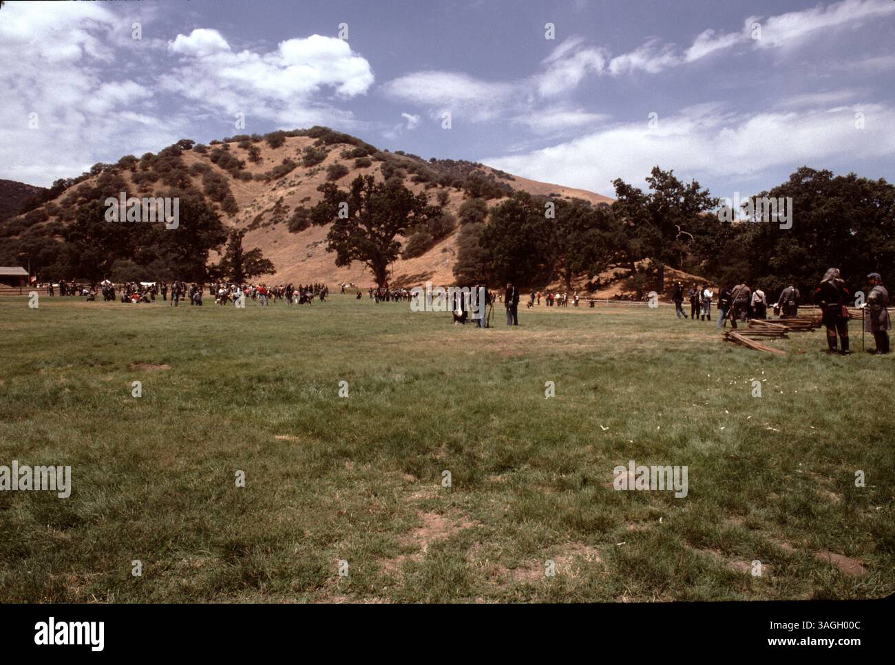 Lebec, California. U.S.A. May 1984. Fort Tejon State Historic Park U.S ...