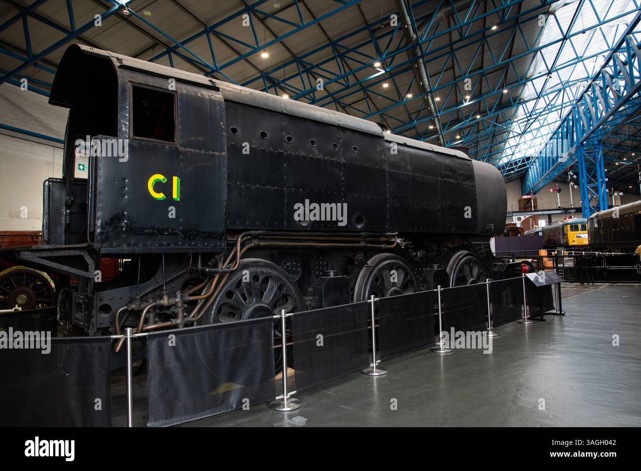 Steam locomotive, No C1, Q1 Class, 0-6-0, Southern Railway, designed by ...
