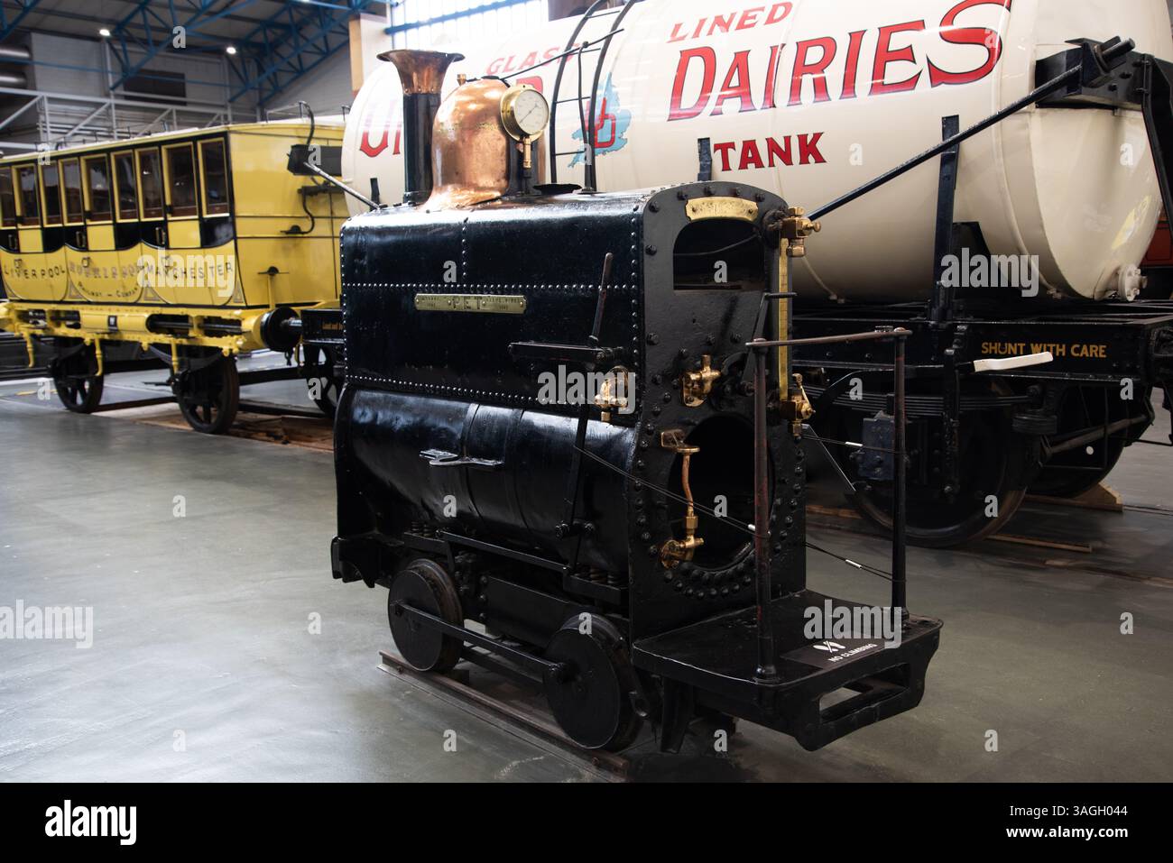 Steam locomotive, ‘Pet’, 0-4-0ST, 18" gauge works locomotive, London ...