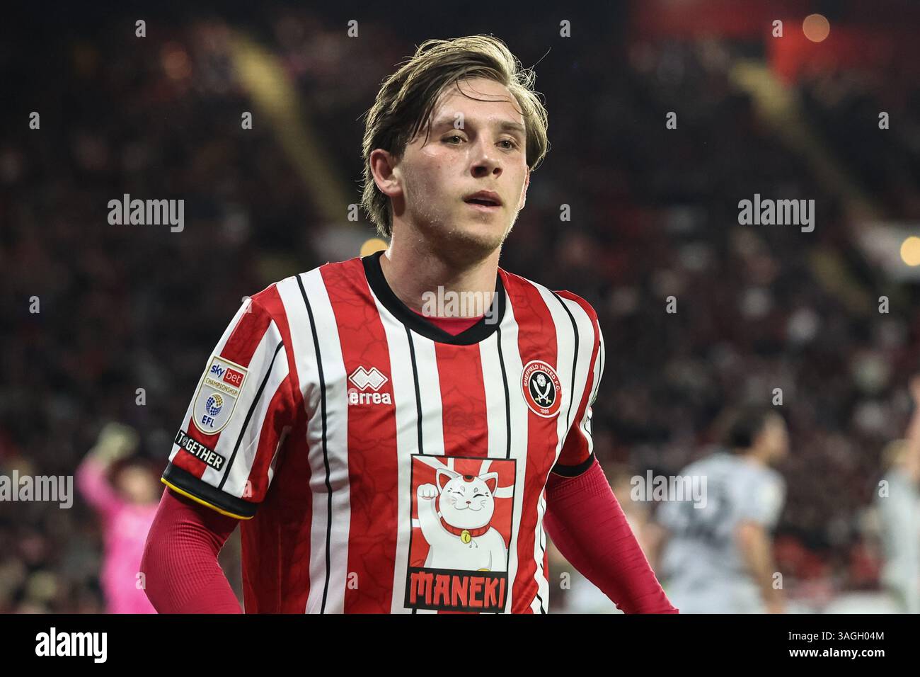 Sheffield, UK. 08th Apr, 2025. Sydie Peck of Sheffield United during ...