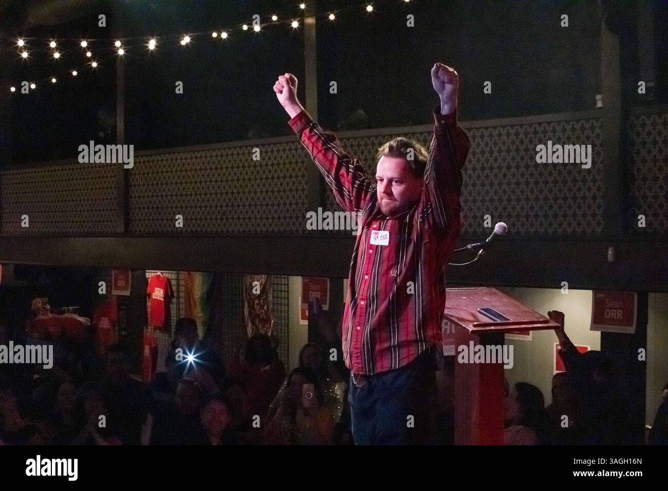 April 6, 2025, Vancouver, British Columbia, Canada: Sean Orr of COPE ...