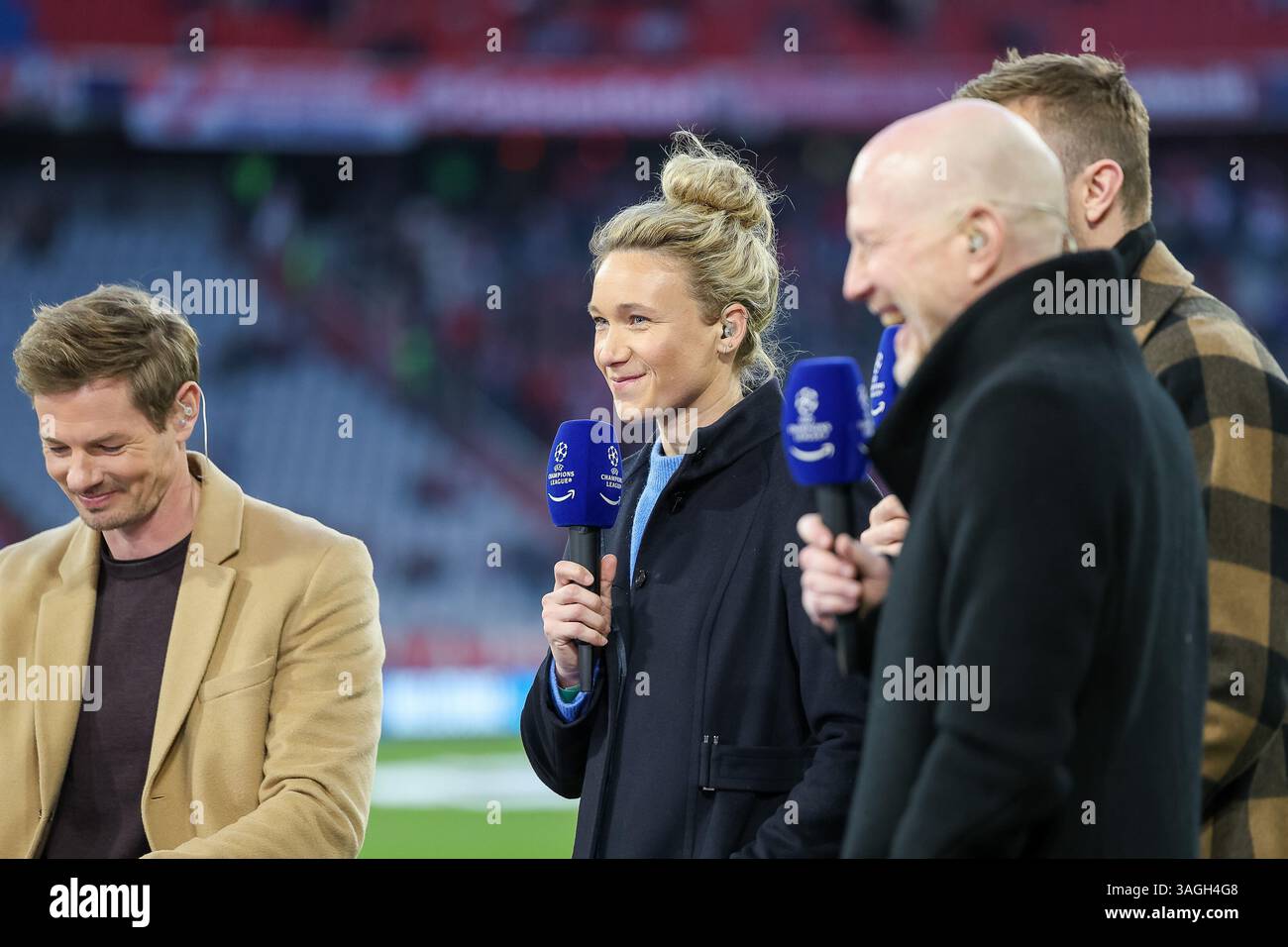 Josephine Henning mit Alexander Schlueter, mit Matthias Sammer und ...