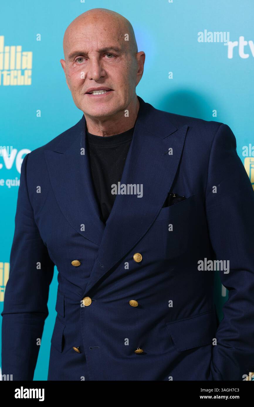 Madrid, Spain. 08th Apr, 2025. Kiko Matamoros during the presentation ...