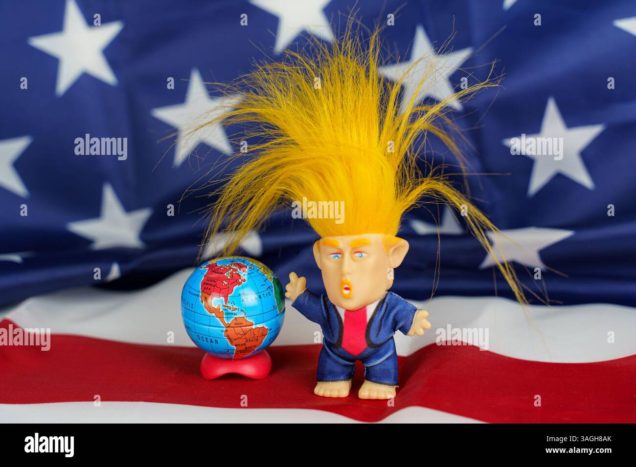 Cartoonish flag hi-res stock photography and images - Alamy