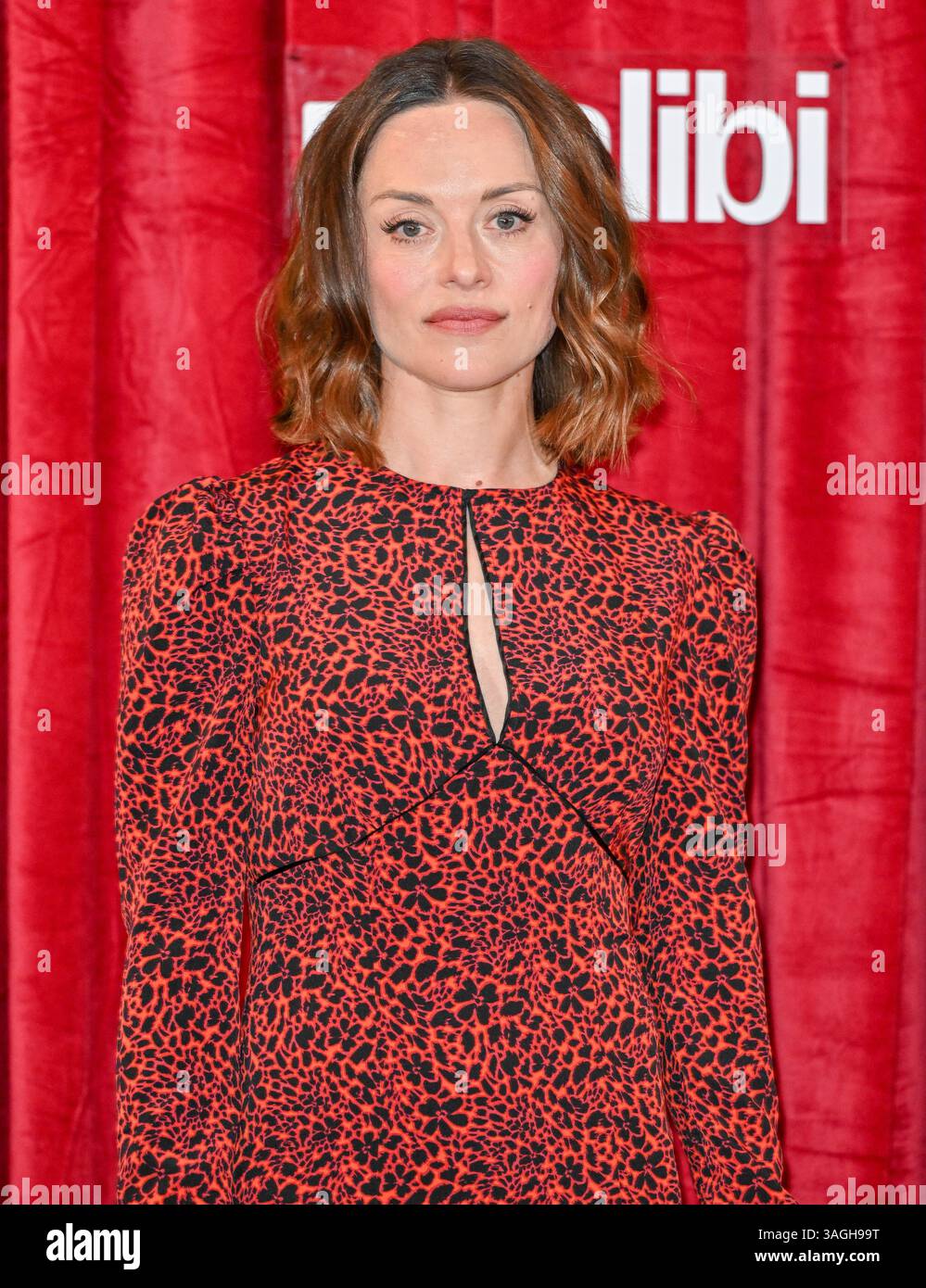 London, UK. 08th Apr, 2025. Zoe Tapper attends the UKTV London Premiere ...