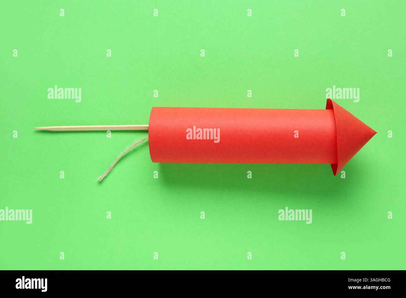 Red rocket art hi-res stock photography and images - Alamy