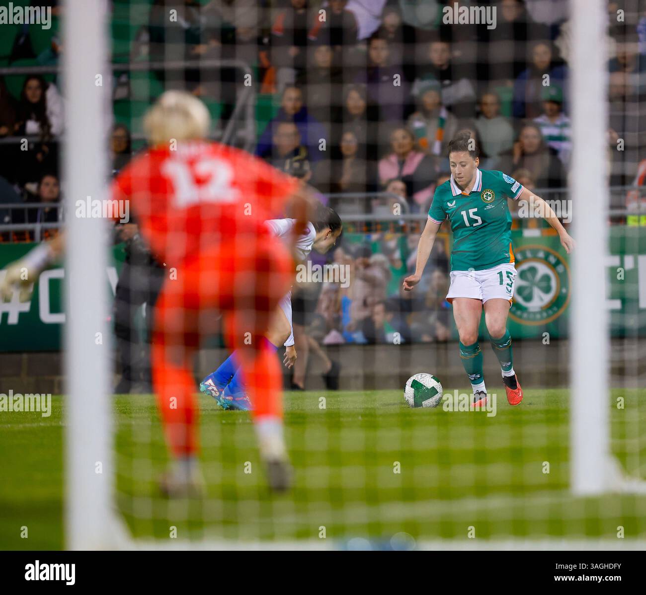 8th April 2025; Tallaght Stadium, Dublin, Ireland: Womens Nations League International Football ...