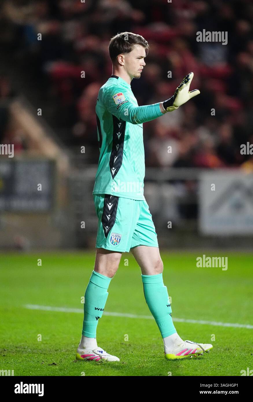 West Bromwich Albion's Joshua Griffiths during the Sky Bet Championship ...