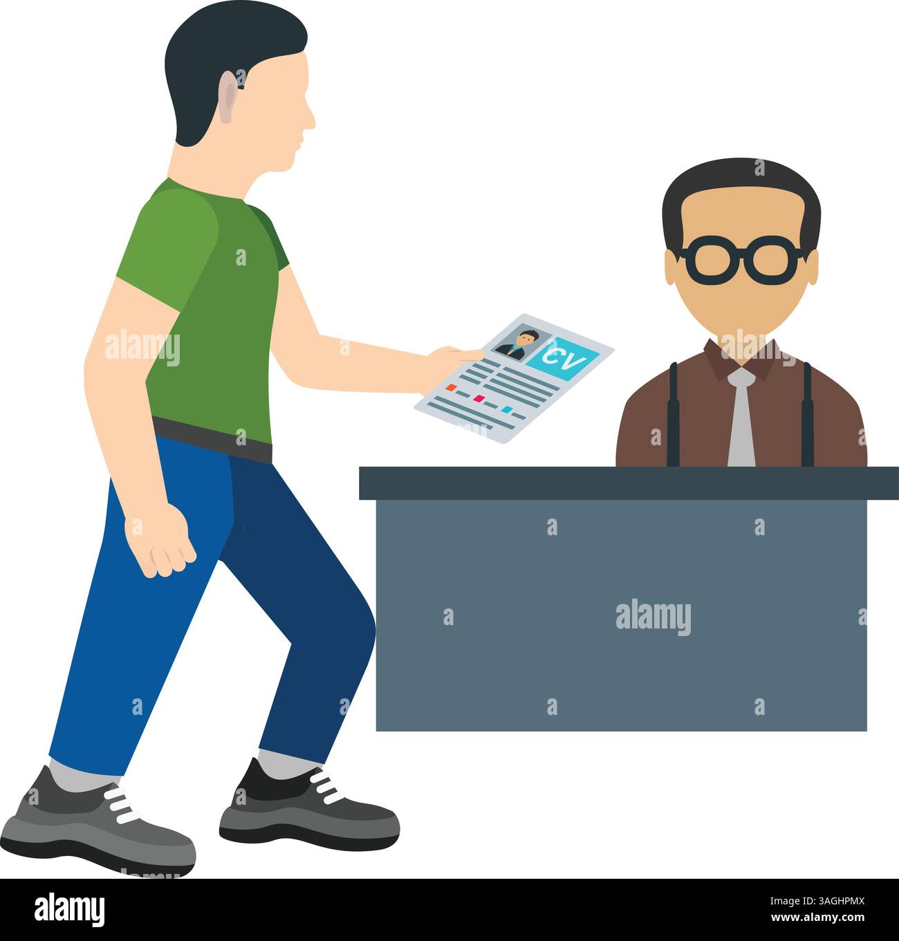 Submitting forms Stock Vector Images - Alamy