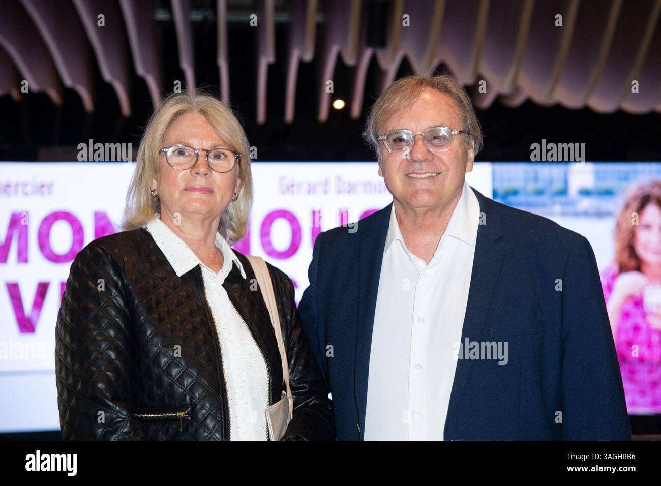 Paris, France. 08th Apr, 2025. Carole Bourgeois and Francois Valery ...