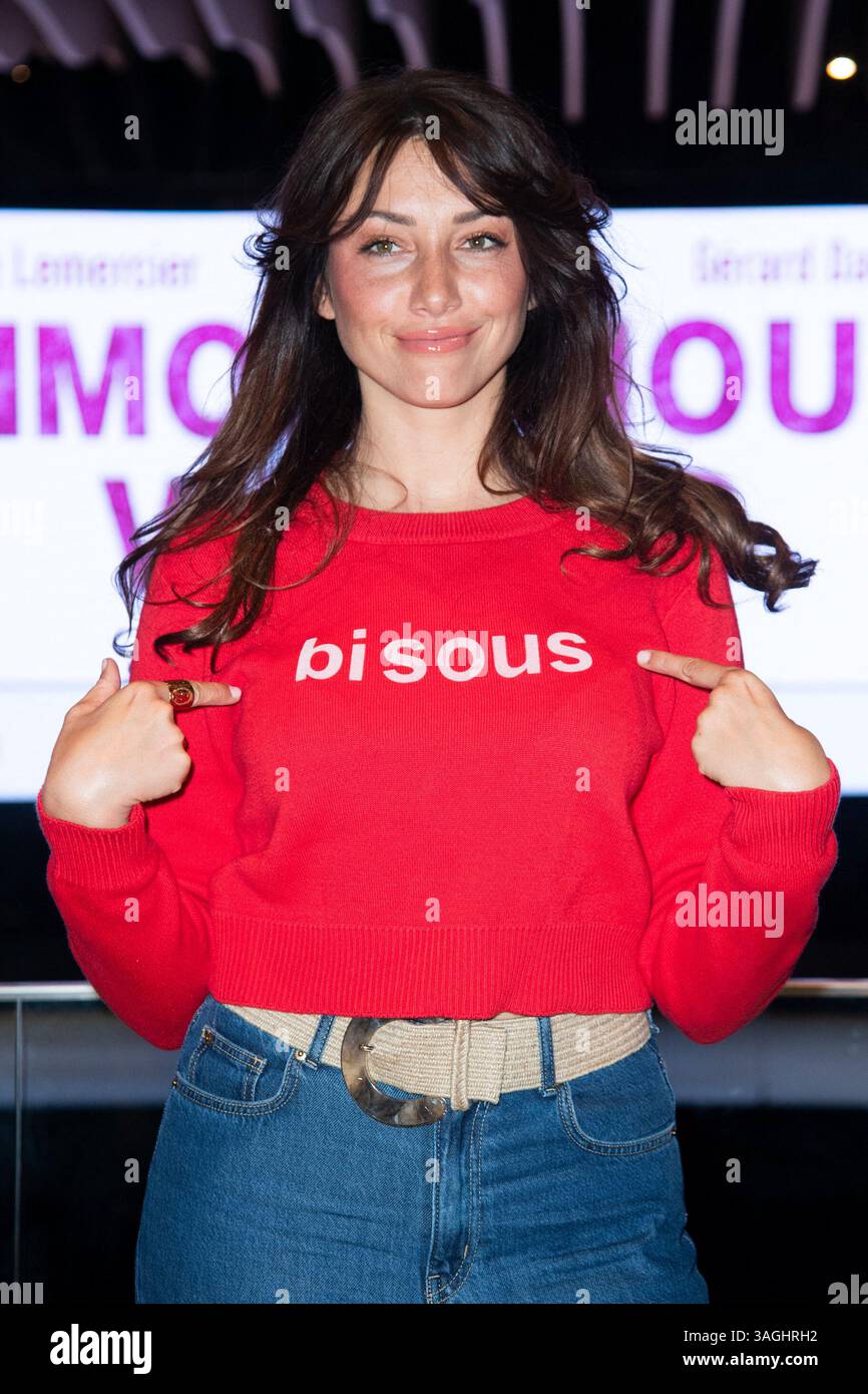 Paris, France. 08th Apr, 2025. Delphine Wespiser attending the Aimons ...