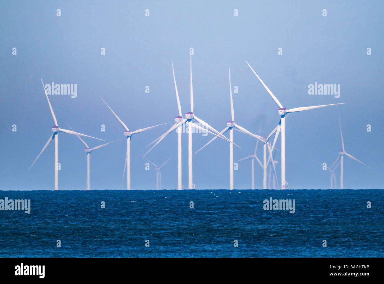 Offshore Windpark Hollandse Kust Zuid, Nordsee, Rotterdam, Niederlande ...