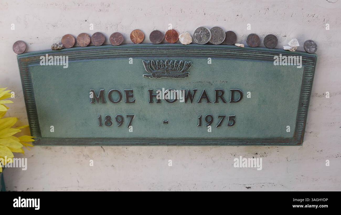 Culver City, California, USA 7th April 2025 Comedian Moe Howard of the ...