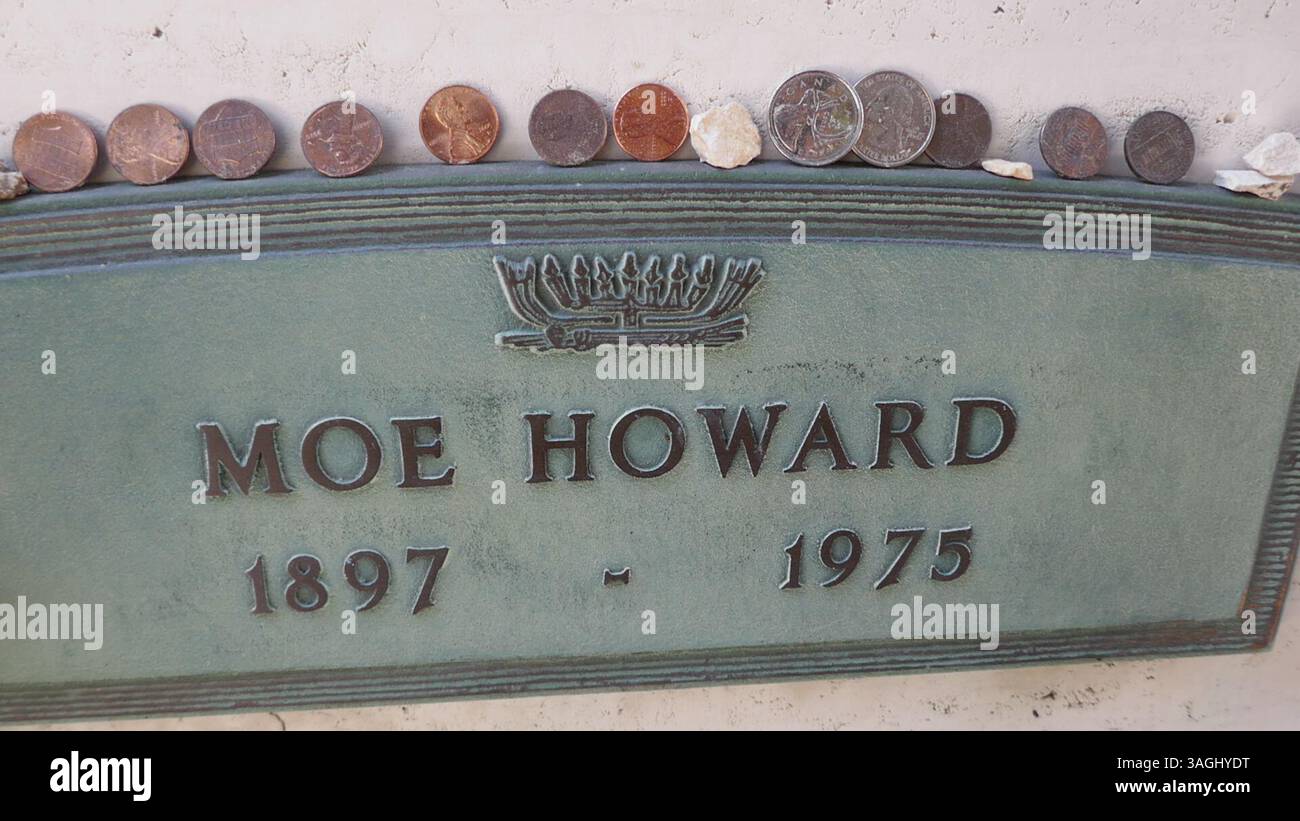 Culver City, California, USA 7th April 2025 Comedian Moe Howard of the ...