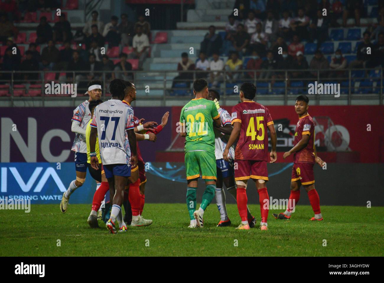 April 8, 2025, Kathmandu, Bagmati, Nepal: Goalkeeper of BUTWAL LUMBINI ...