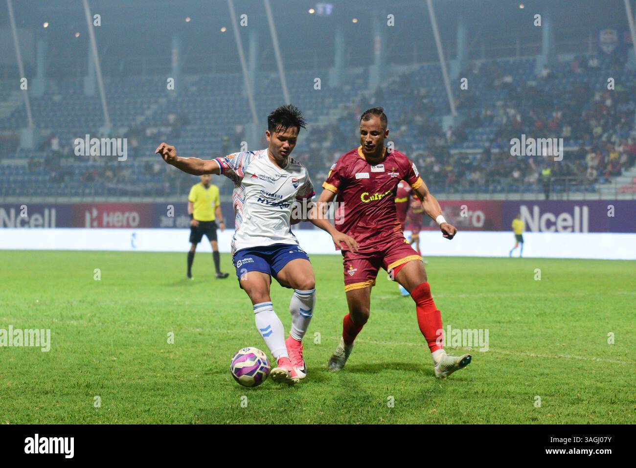 Kathmandu, Bagmati, Nepal. 8th Apr, 2025. DIPESH GURUNG of KATHMANDU ...