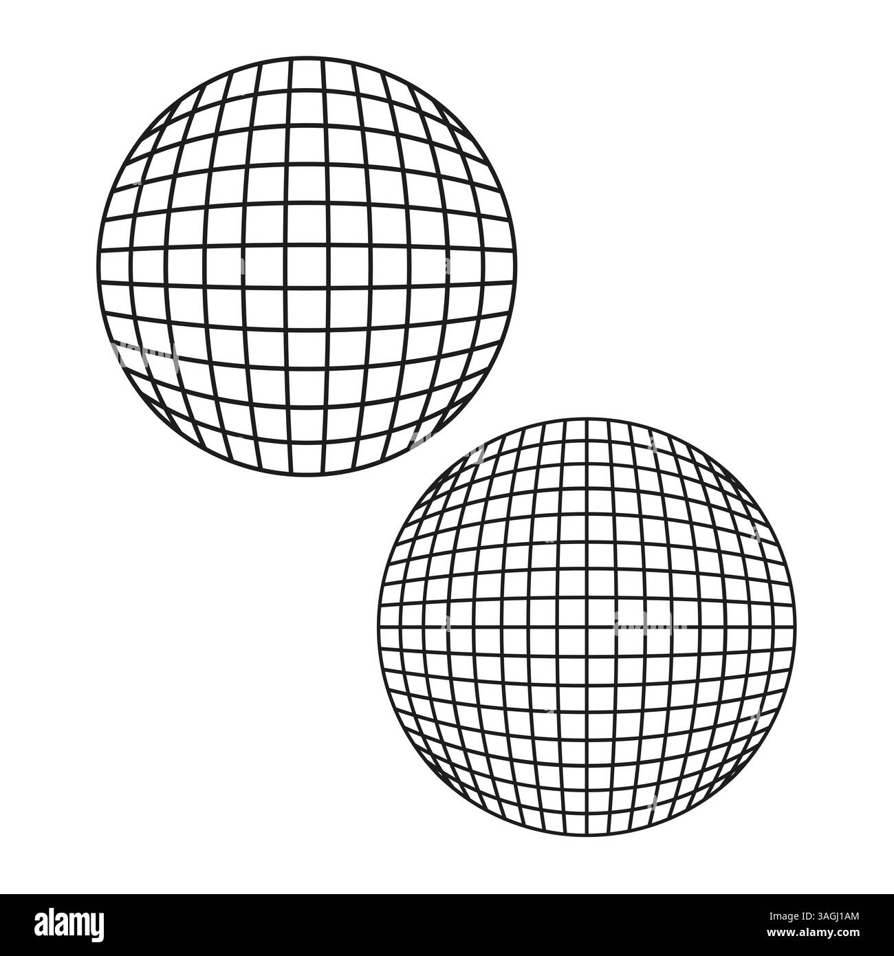 Spherical mesh shape. Globe wire design. 3D ball vector. Abstract grid pattern Stock Vector ...