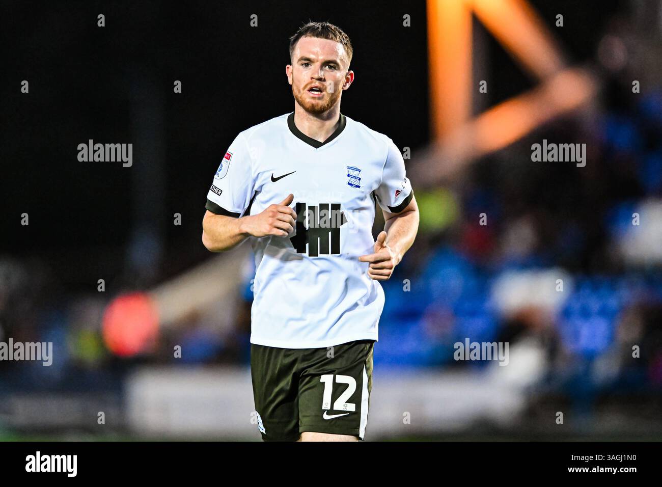 Marc Leonard (12 Birmingham City) during the Sky Bet League 1 match ...