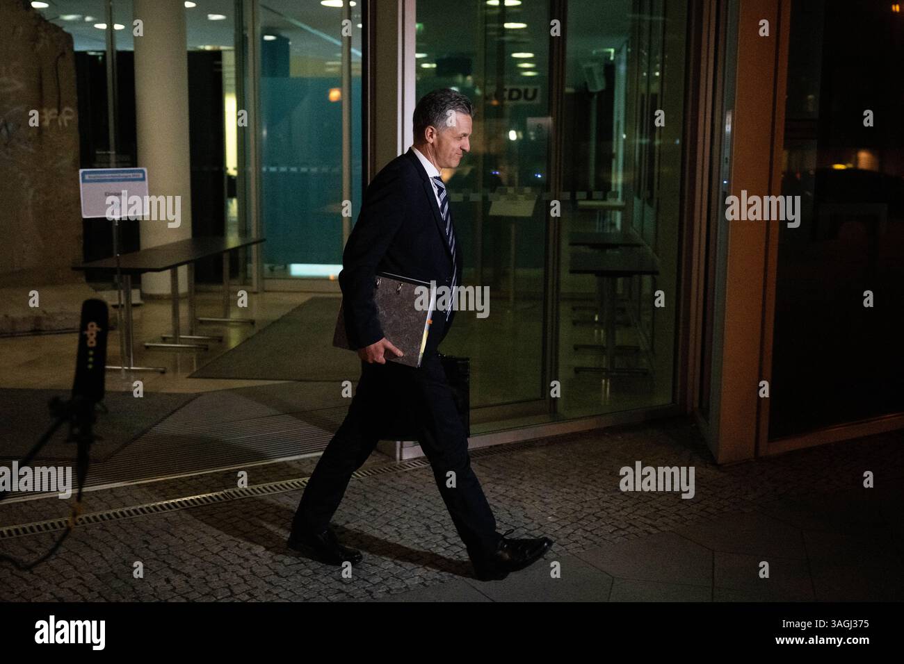 Berlin, Germany. 08th Apr, 2025. Thorsten Frei (CDU), First ...