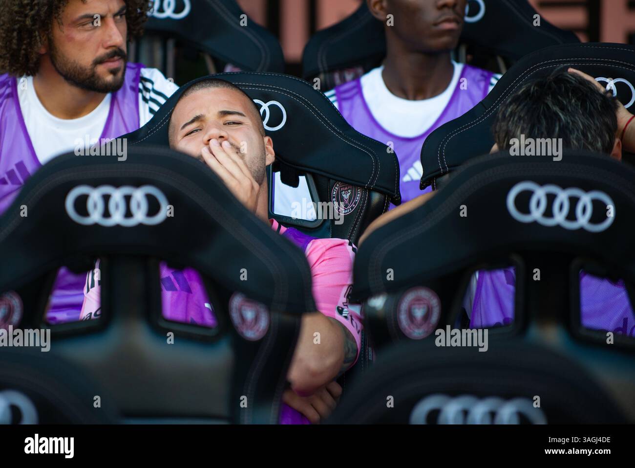 Fort Lauderdale, Florida; USA. Marcelo Weigandt sitted in Inter Miami's ...