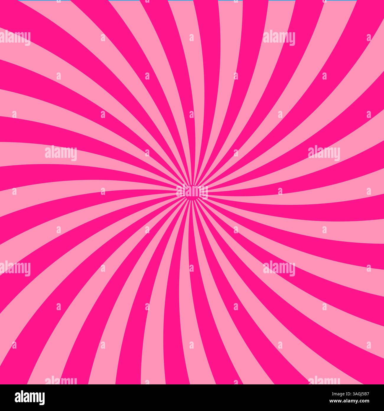 Pink spiral background. Radial striped pattern. Optical illusion effect ...