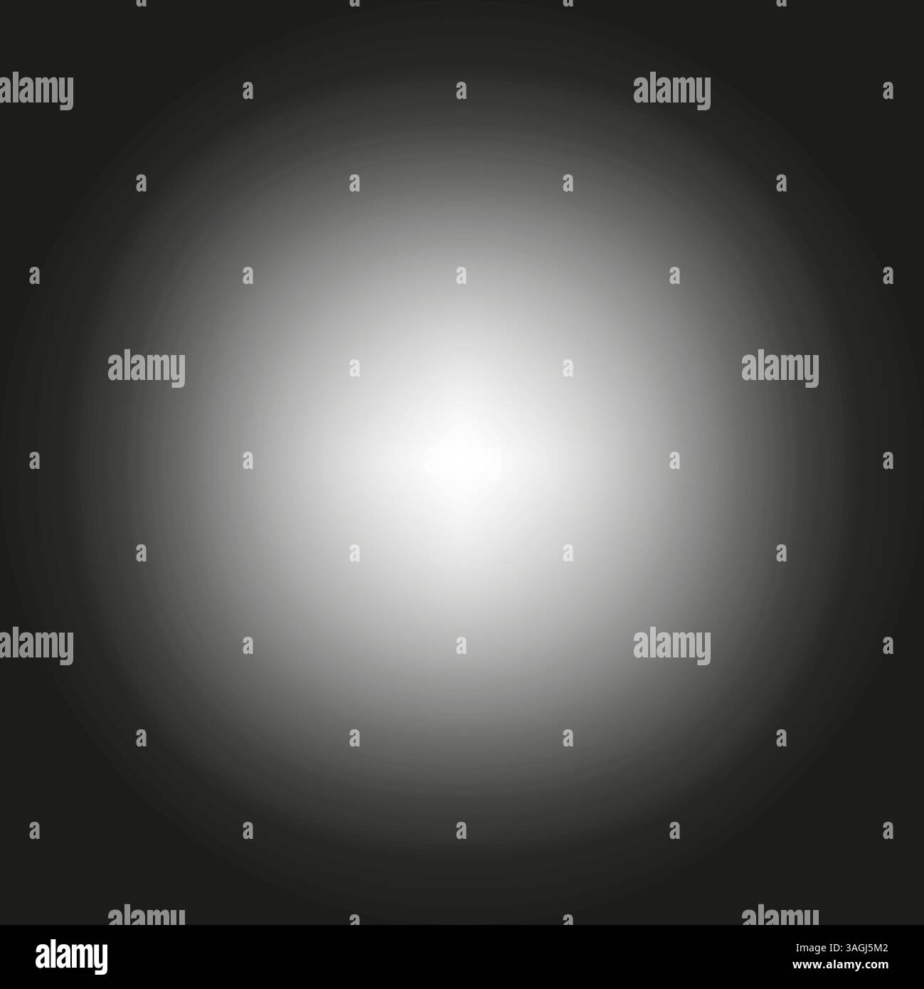 Bright center glow. Radial white focus. Vector transparent shape. Soft ...