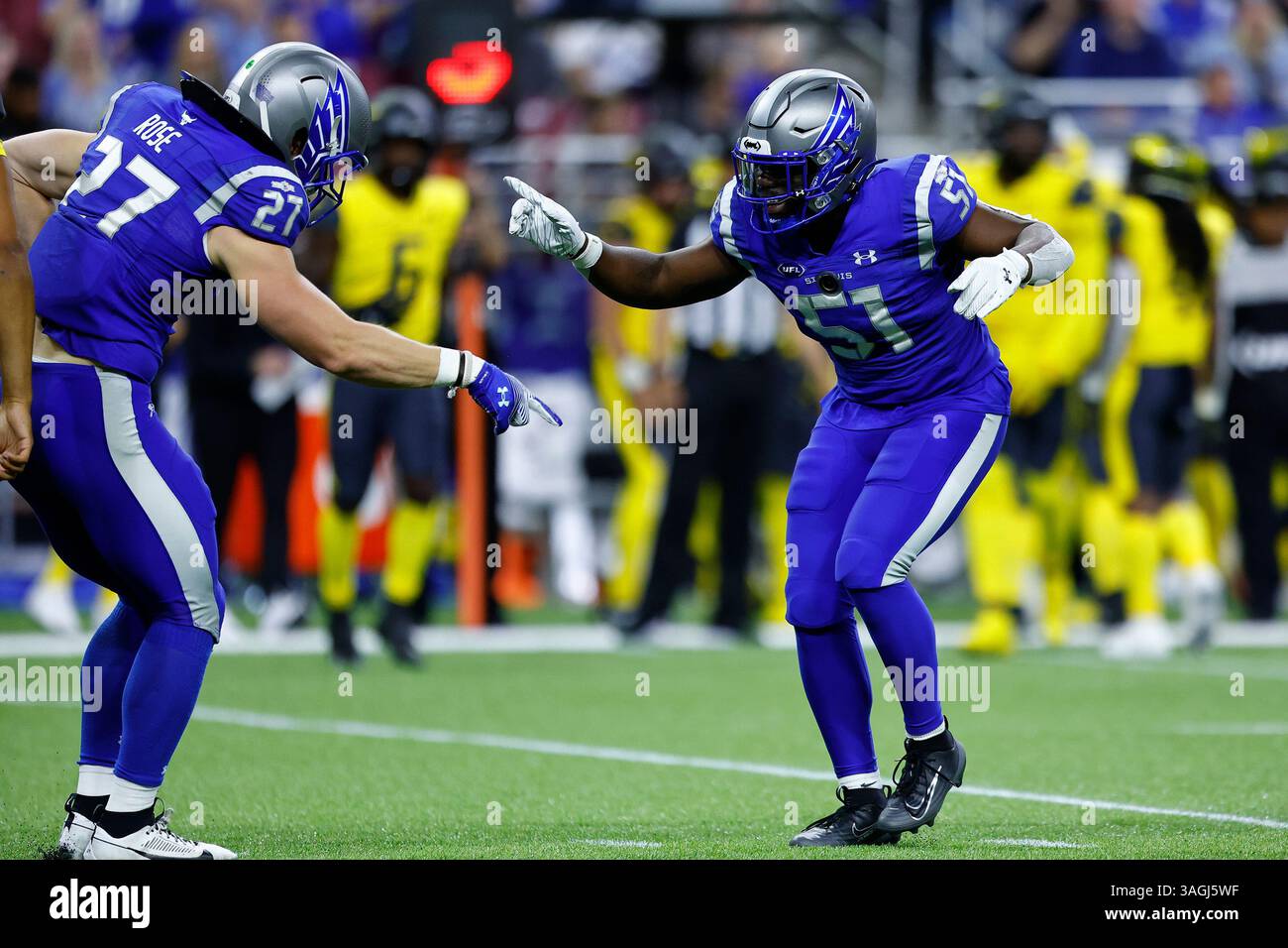 ST. LOUIS, MO - APRIL 06: St. Louis Battlehawks linebacker Willie ...