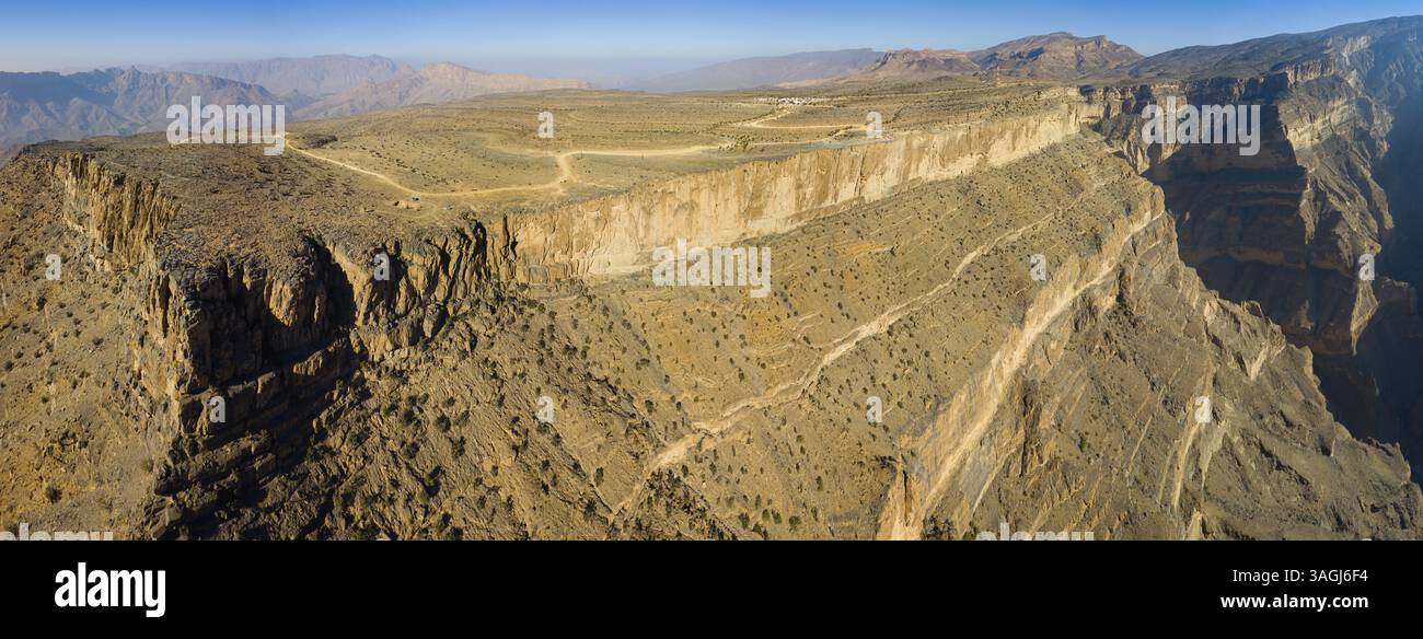 Landscape Oman, Middle East, Jabal Shams, Jebel Shams, Canyon, Wadi ...