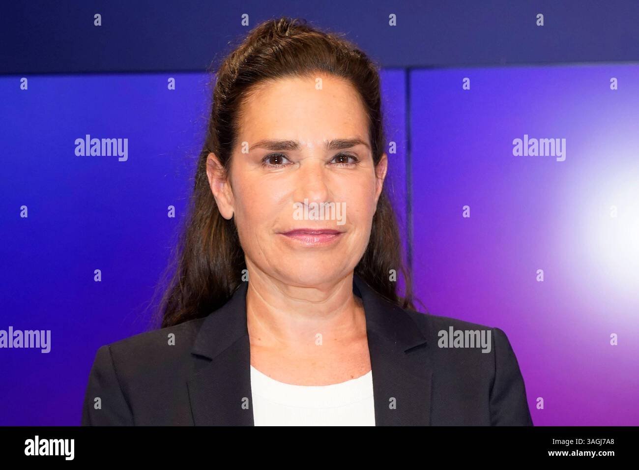 Dagmar Rosenfeld in der ARD-Talkshow maischberger im Studio Berlin ...