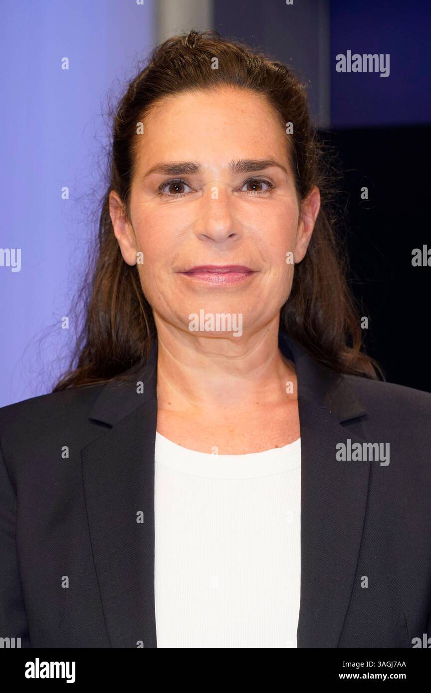Dagmar Rosenfeld in der ARD-Talkshow maischberger im Studio Berlin ...