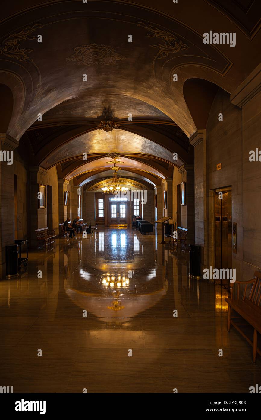 Hall in the State Capitol in Tennessee Stock Photo - Alamy