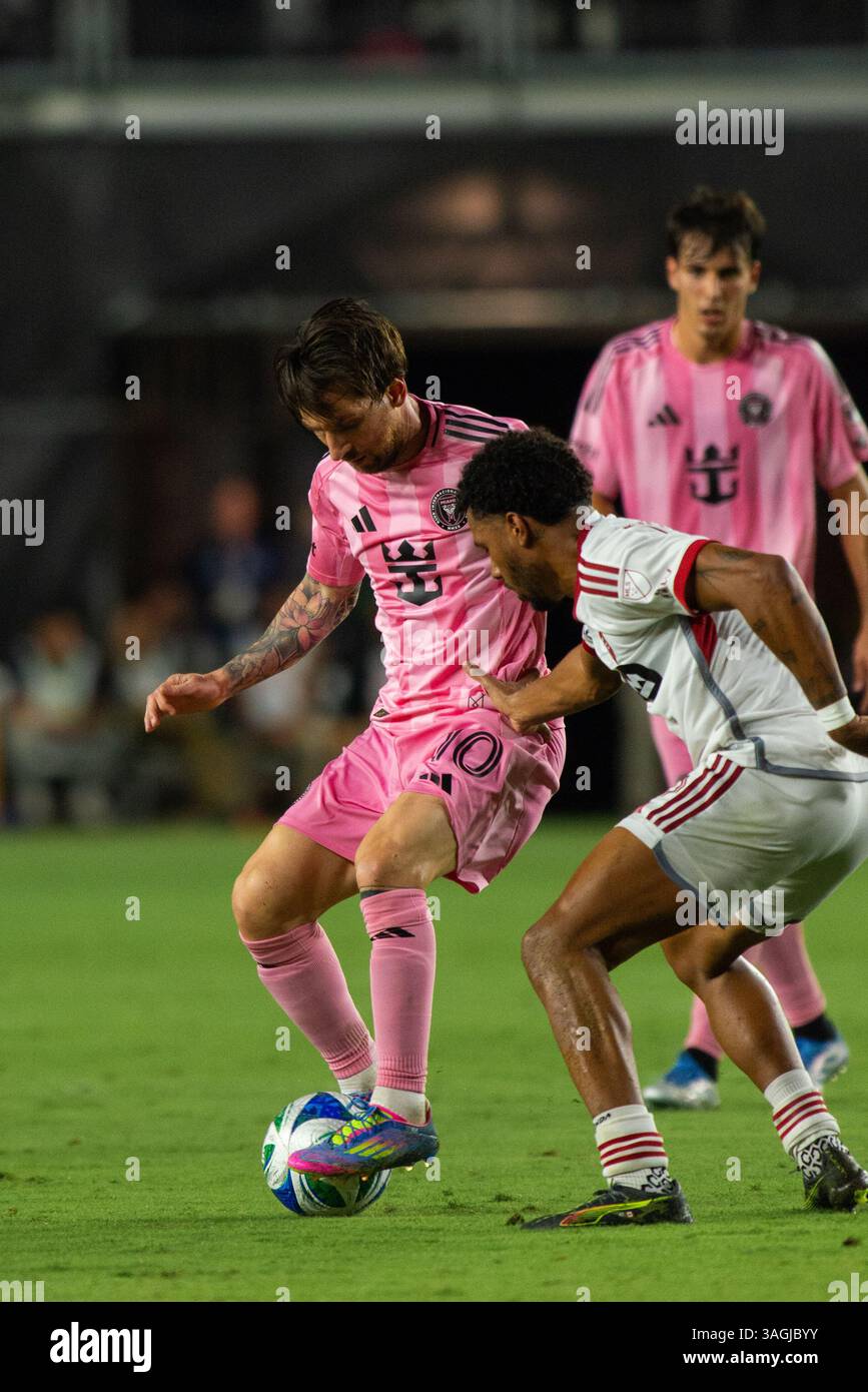 Fort Lauderdale, Florida; USA. Lionel Messi, captain of Inter Miami CF ...
