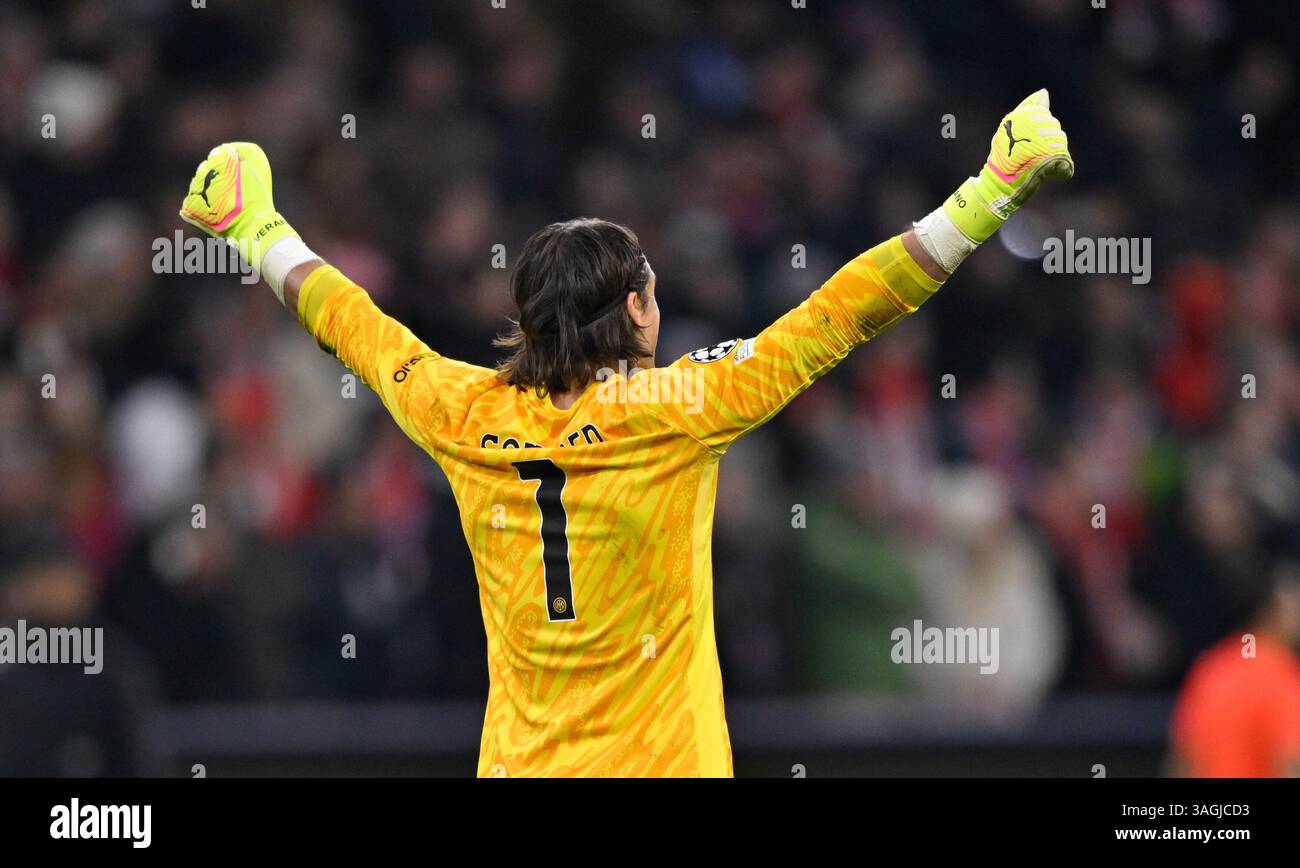 TOR zum 1:2 Davide Frattesi Inter Mailand Milano (16) (nicht im Bild ...