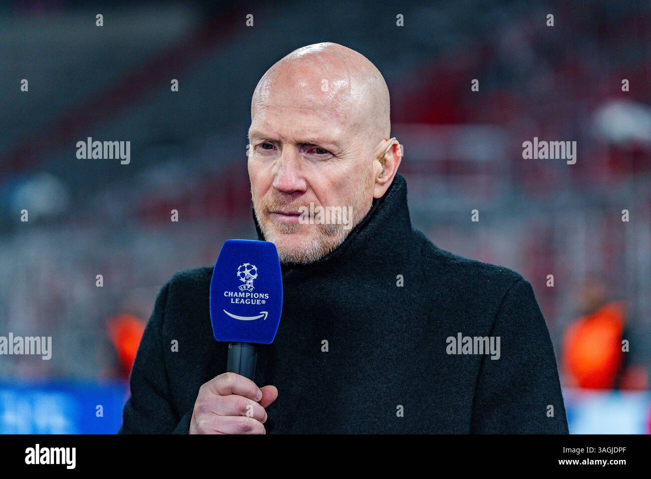 08.04.2025, FC Bayern München vs. Inter Mailand, UEFA Champions League ...