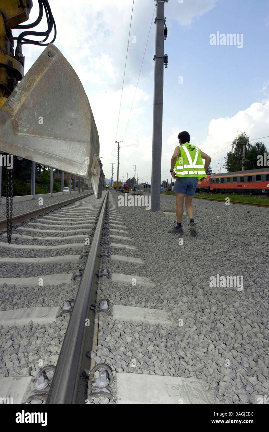 tracks and rails in railroad construction, for transportation by train ...