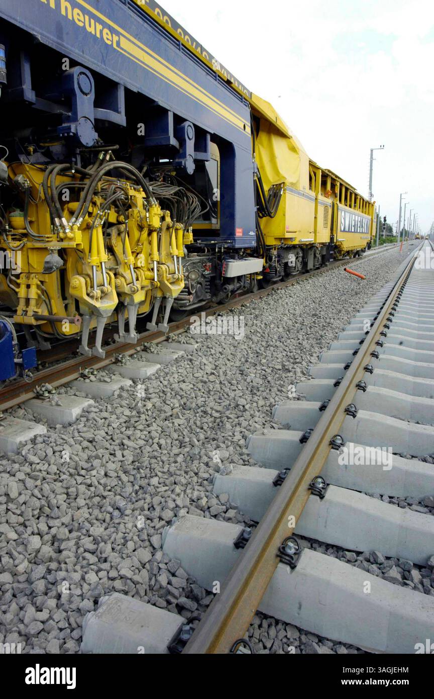tracks and rails in railroad construction, for transportation by train ...