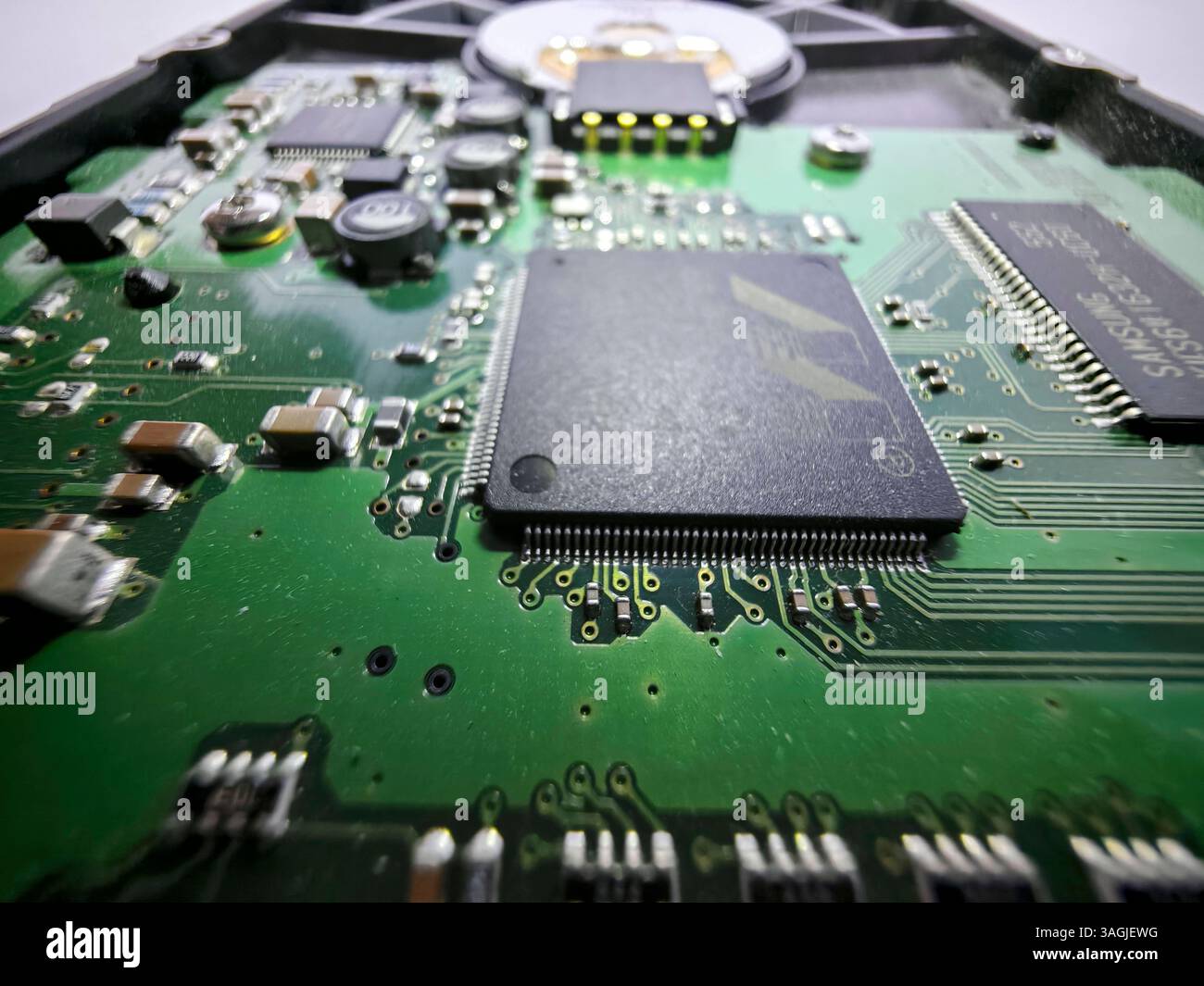 a chip, microchip or integrated circuit for computers and smartphones a ...