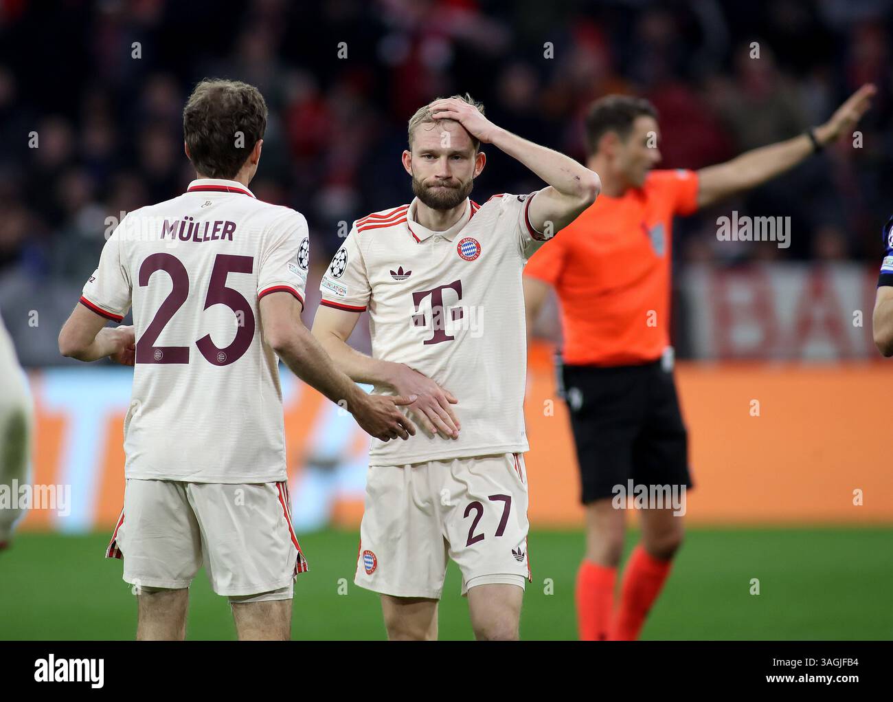 Fussball, Herren, Champions League, Saison 2024/2025, FC Bayern München - Inter Mailand ...