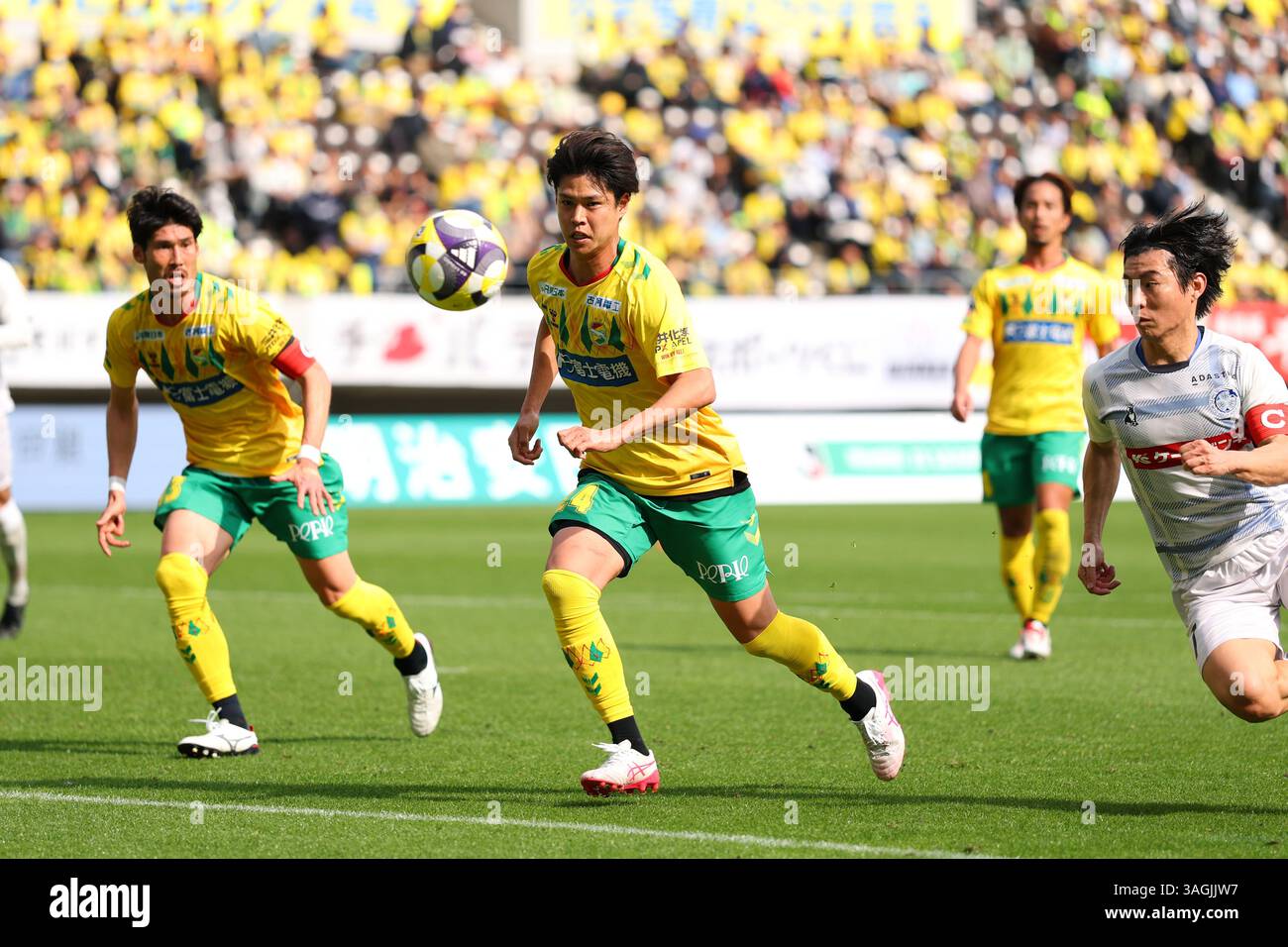 Koji Toriumi (JEF), APRIL 5, 2025 - Football / Soccer : 2025 J2 League match between JEF United ...